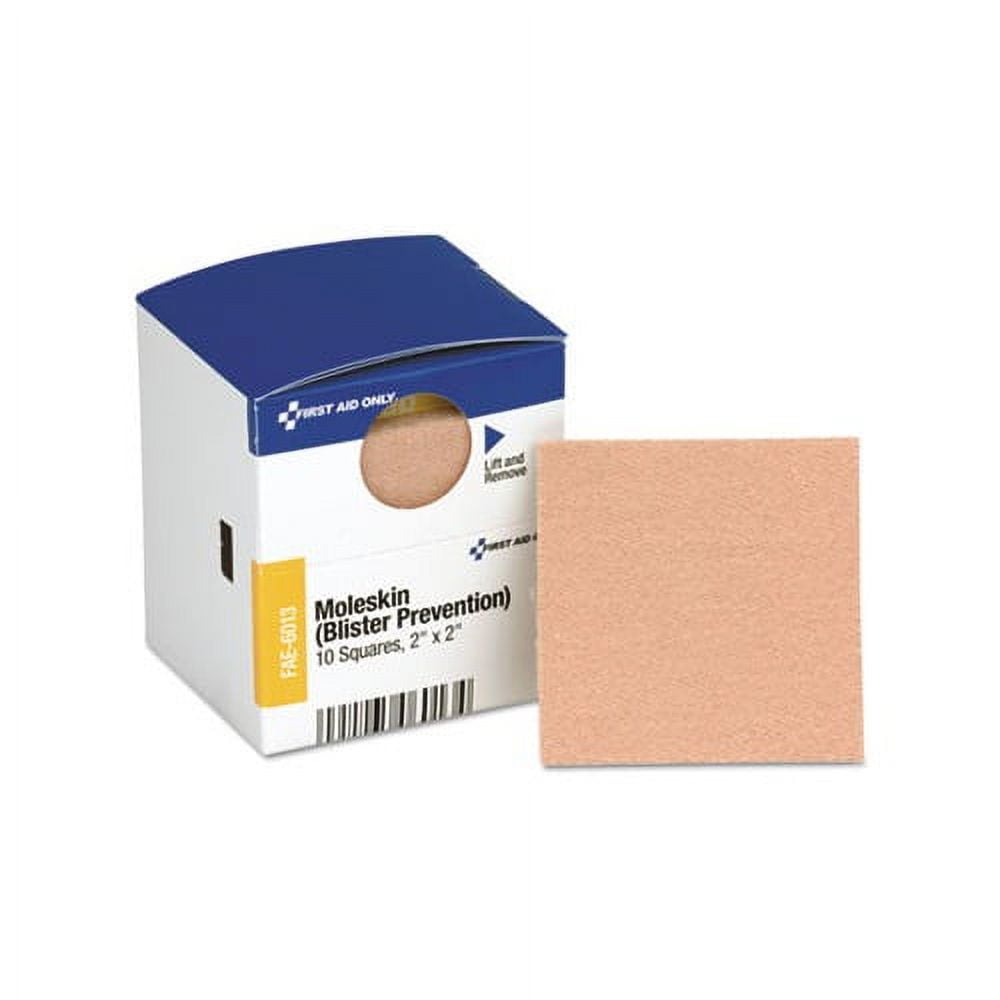 SmartCompliance Moleskin/Blister Protection 2" Squares, 10/Box ...