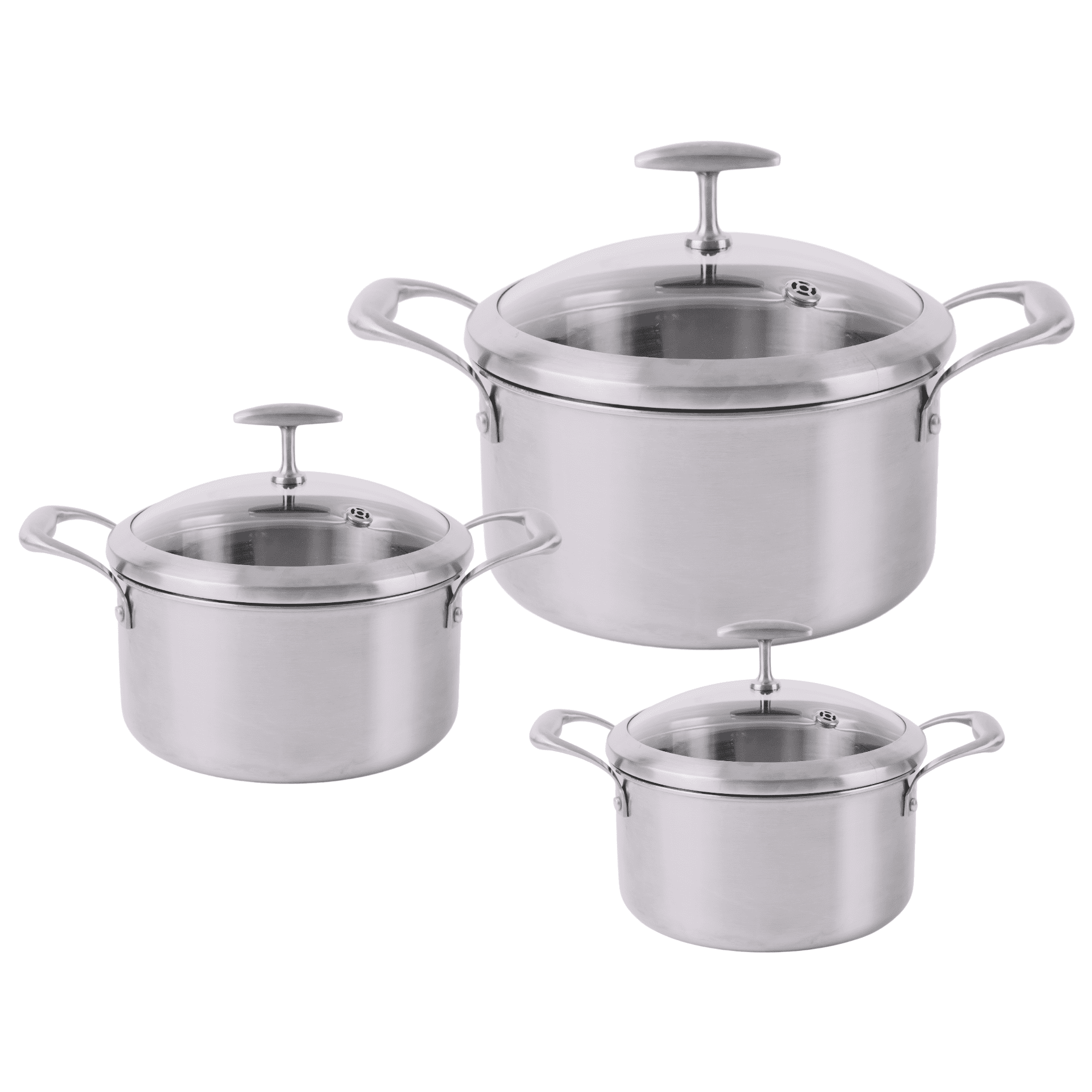 SmartCook 12 Quart Stainless Steel Stockpot with Tempered Glass Lid ...