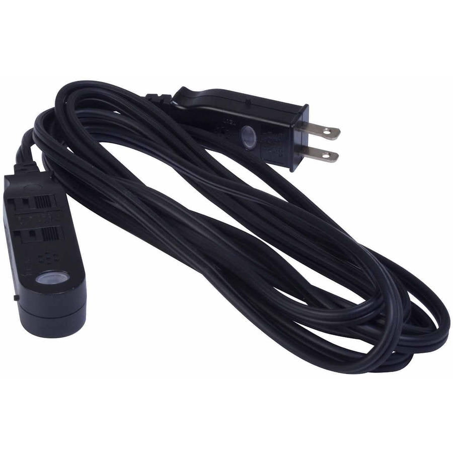 SmartCord Safety 3-Outlet Extension Power Cord w/ Heat-Sensing Alarm ...