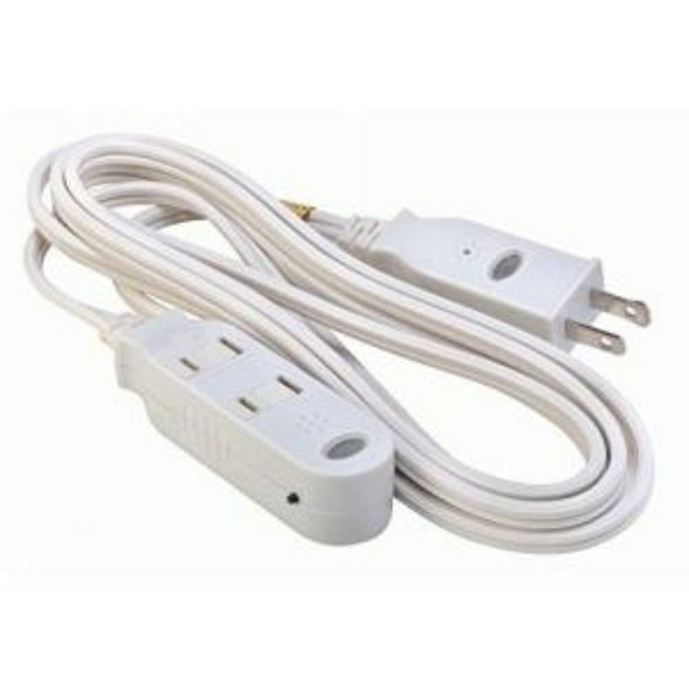 SmartCord Safety 3-Outlet Extension Power Cord w/ Heat-Sensing Alarm ...