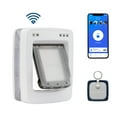 SmartDoor™ NEVER RUST Connected Pet Door, Dog and Cat, App Enabled Pet ...