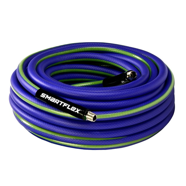 SmartFlex® Air Hose, 3/8" x 50', 1/4" MNPT Fittings - Walmart.com