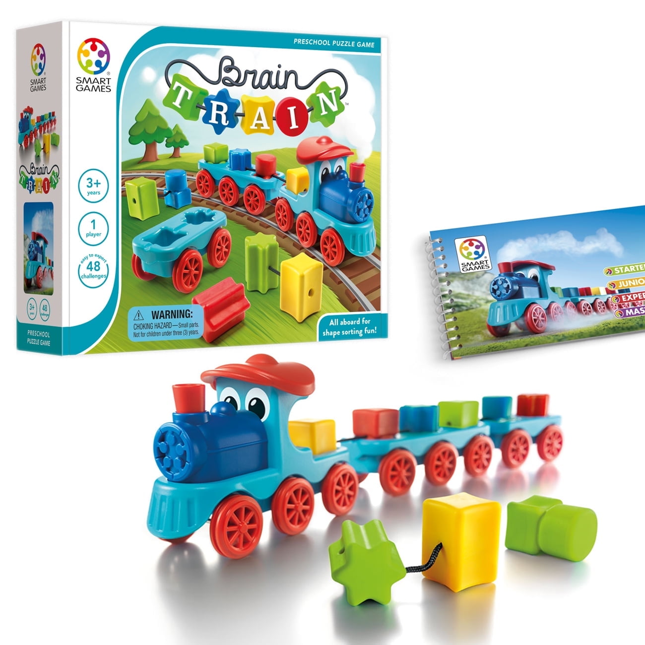 Smartgames Brain Train Skill Building Puzzle Game For Ages 3 Walmart