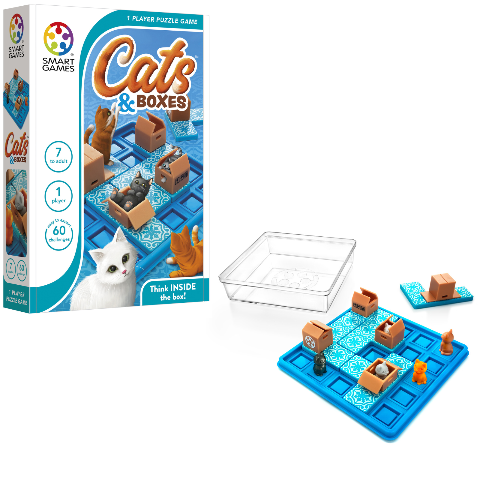 SmartGames IQ Fit 3D Travel Game with 120 Challenges - Walmart.com