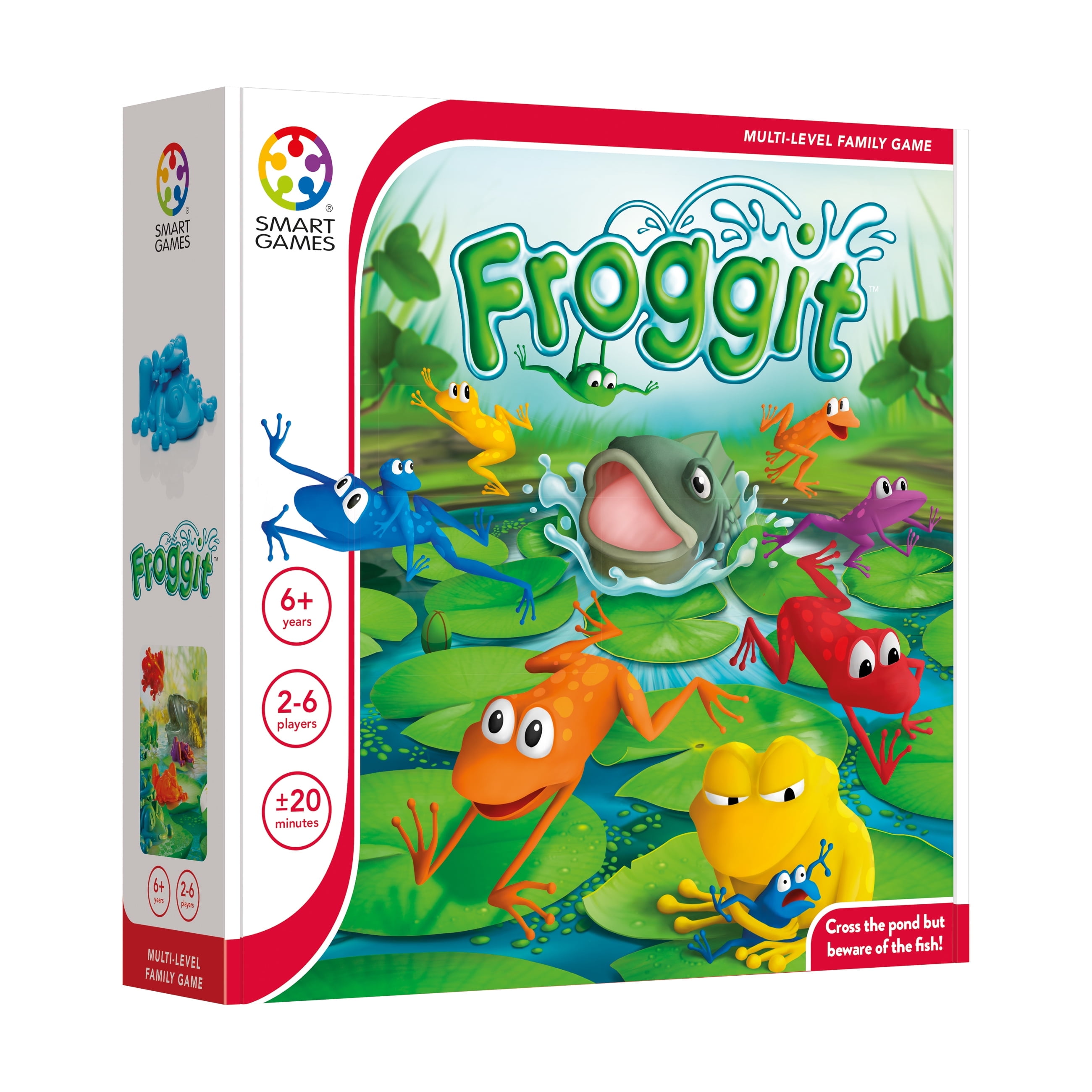 SmartGames Froggit Family Strategy Game for 2-6 Players Ages 6 - Adult ...