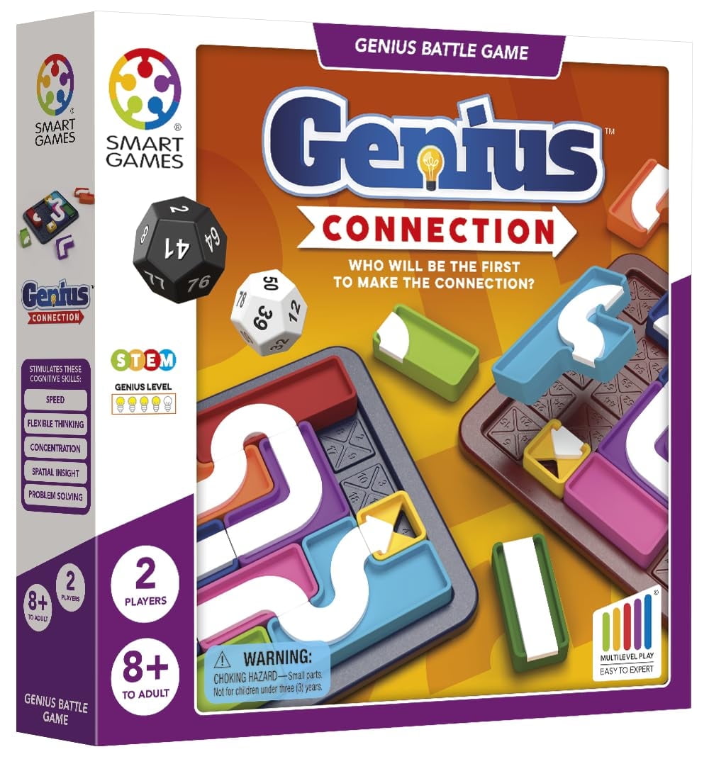 SmartGames Genius Connection from The New Two-Player Strategy Game from ...