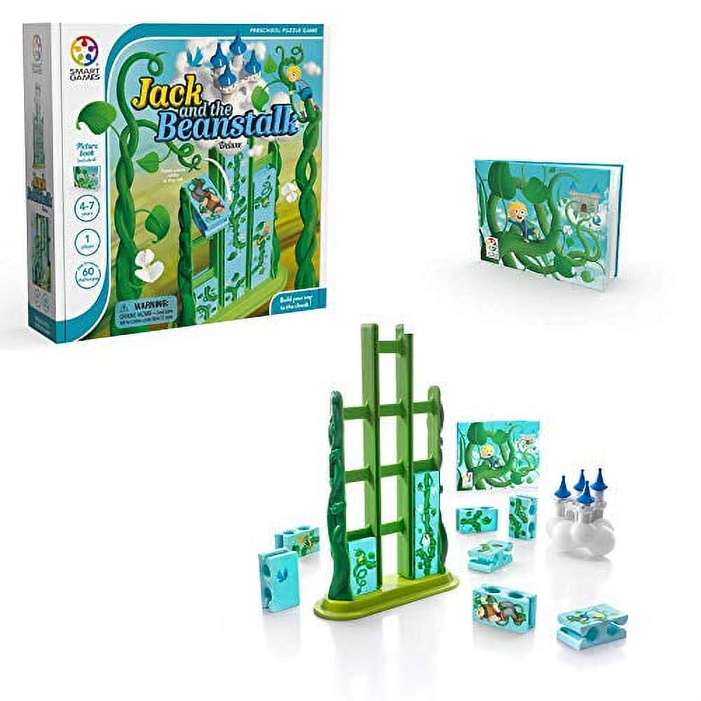 SmartGames Jack and The Beanstalk Deluxe Skill-Building Puzzle Game for ...