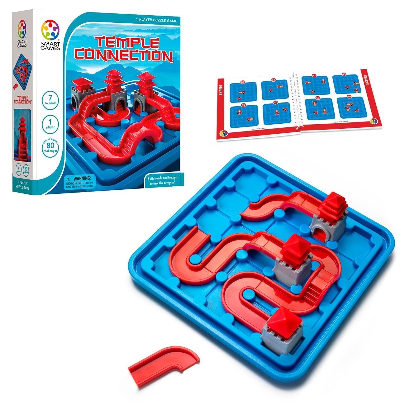 SmartGames Temple Connection Puzzle Game for Ages 7 Adult - Walmart.com