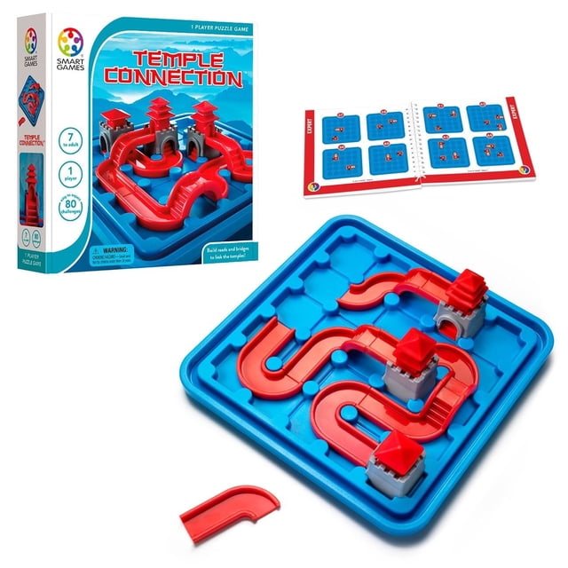 SmartGames Temple Connection Puzzle Game for Ages 7 Adult - Walmart.com