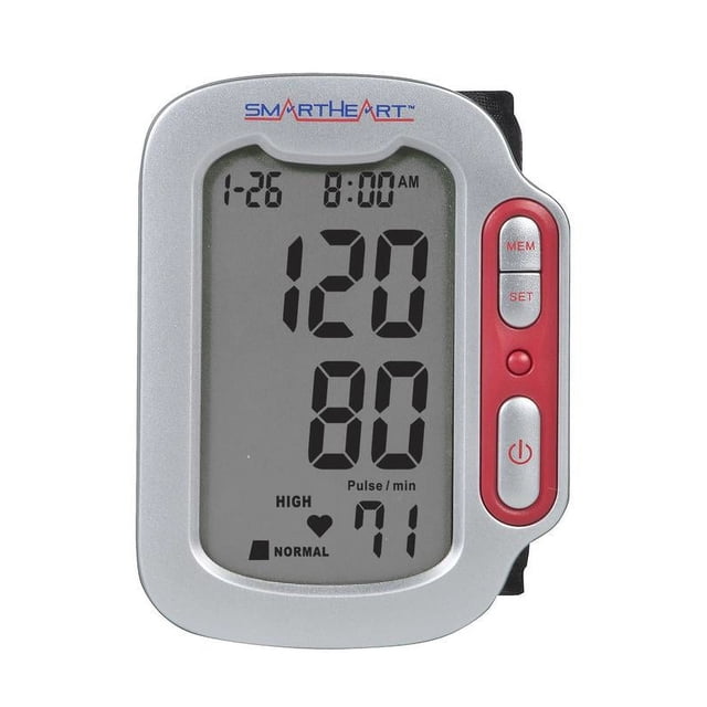 SmartHeart Digital Blood Pressure Sport Wrist Monitor HSA/FSA Eligible ...