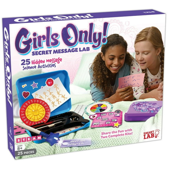 SmartLab Toys Girls Only Secret Message Science Lab - Walmart.com