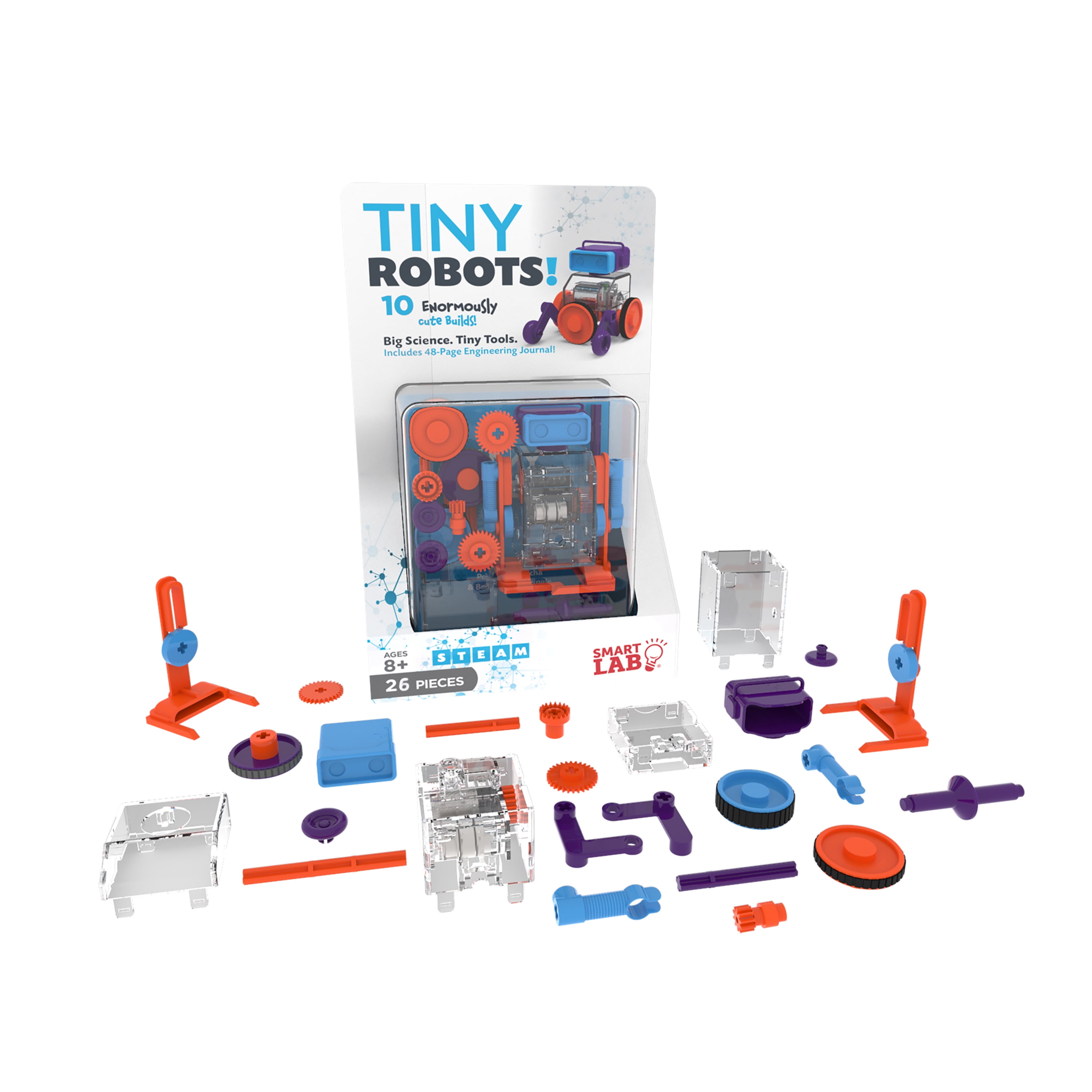 Smart Lab Toys - Tiny Robots - Walmart.com
