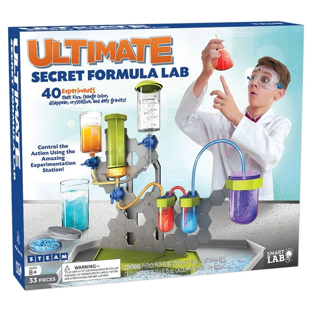 SmartLab Toys Ultimate Secret Formula Chemistry Lab - Walmart.com