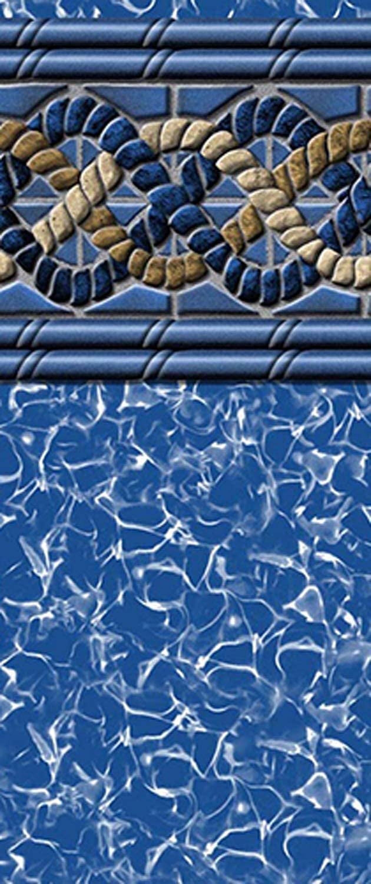 SmartLine 12'x20' Mystri Gold Beaded Liner for Kayak Pools, 4' Flat ...