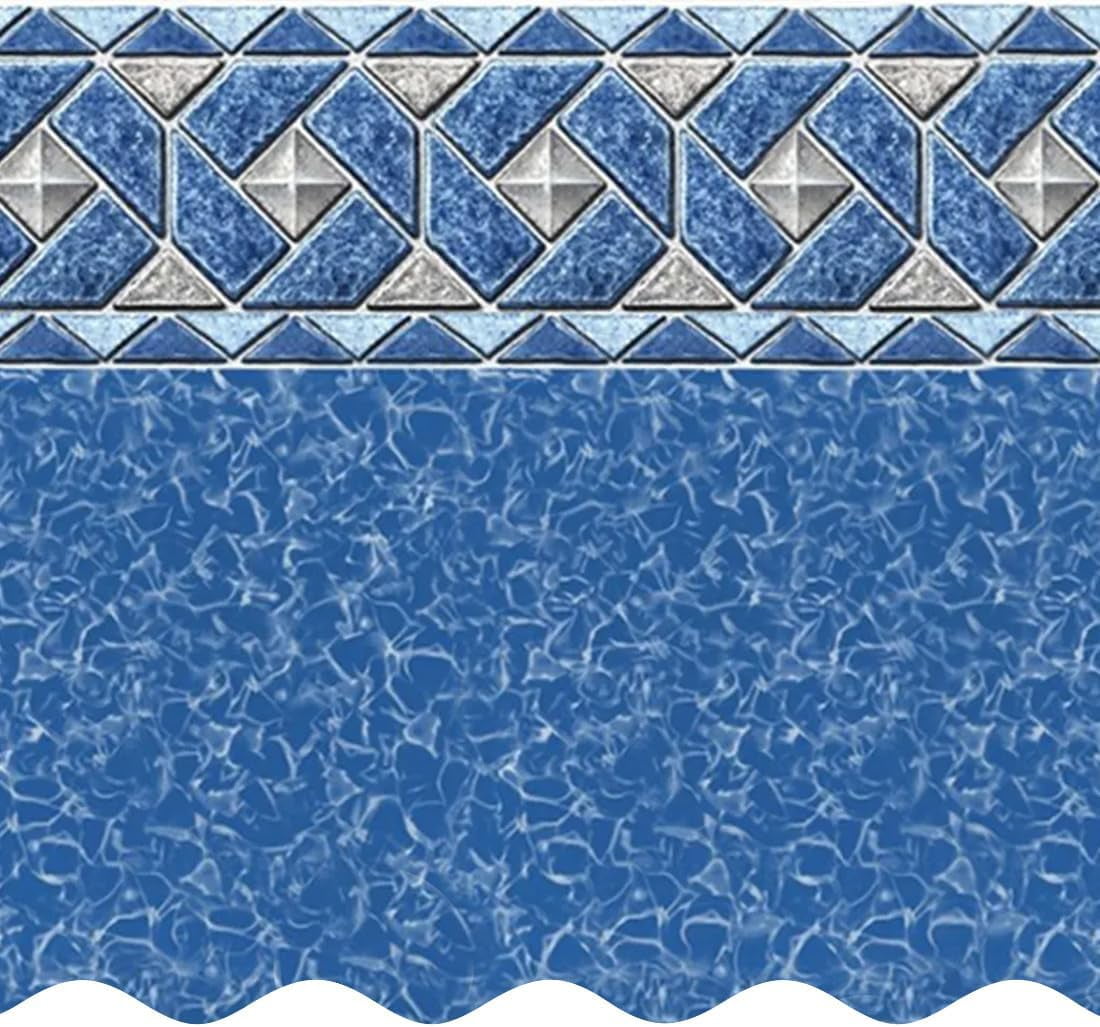 SmartLine 15' Round Outlook Unibead Above Ground Swimming Pool Liner ...