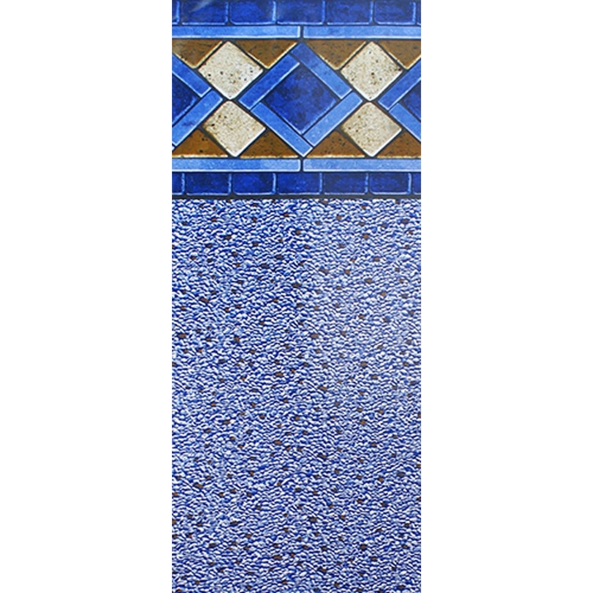 SmartLine 15' x 24' Oval Mosaic Diamond Unibead Above-Ground Swimming ...