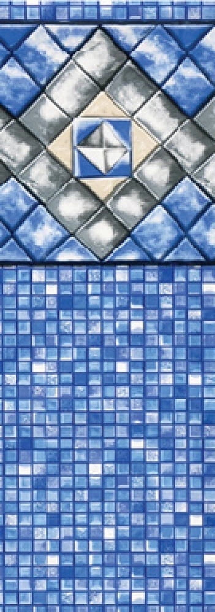 SmartLine 15' x 25' Oval Diamond Cube Liner for Esther Williams/Johnny ...