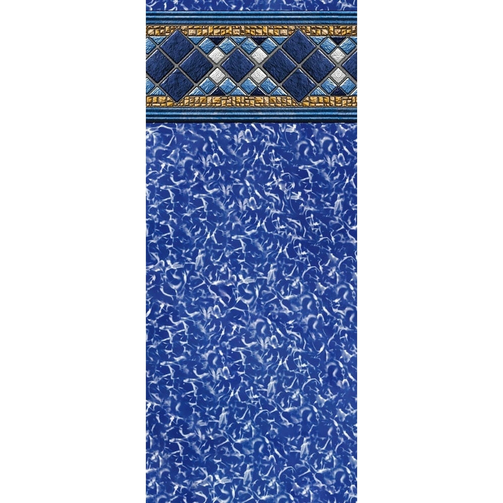 SmartLine 15' x 30' Oval Island Tile Unibead Above-Ground Swimming Pool ...