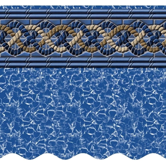 SmartLine 18' x 34' Oval Sunlight Overlap Above Ground Swimming Pool ...