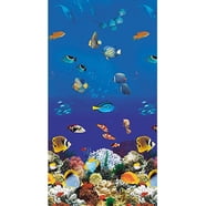 SmartLine 15' Round Antilles Dolphin Overlap Swimming Pool Liner, 48 ...