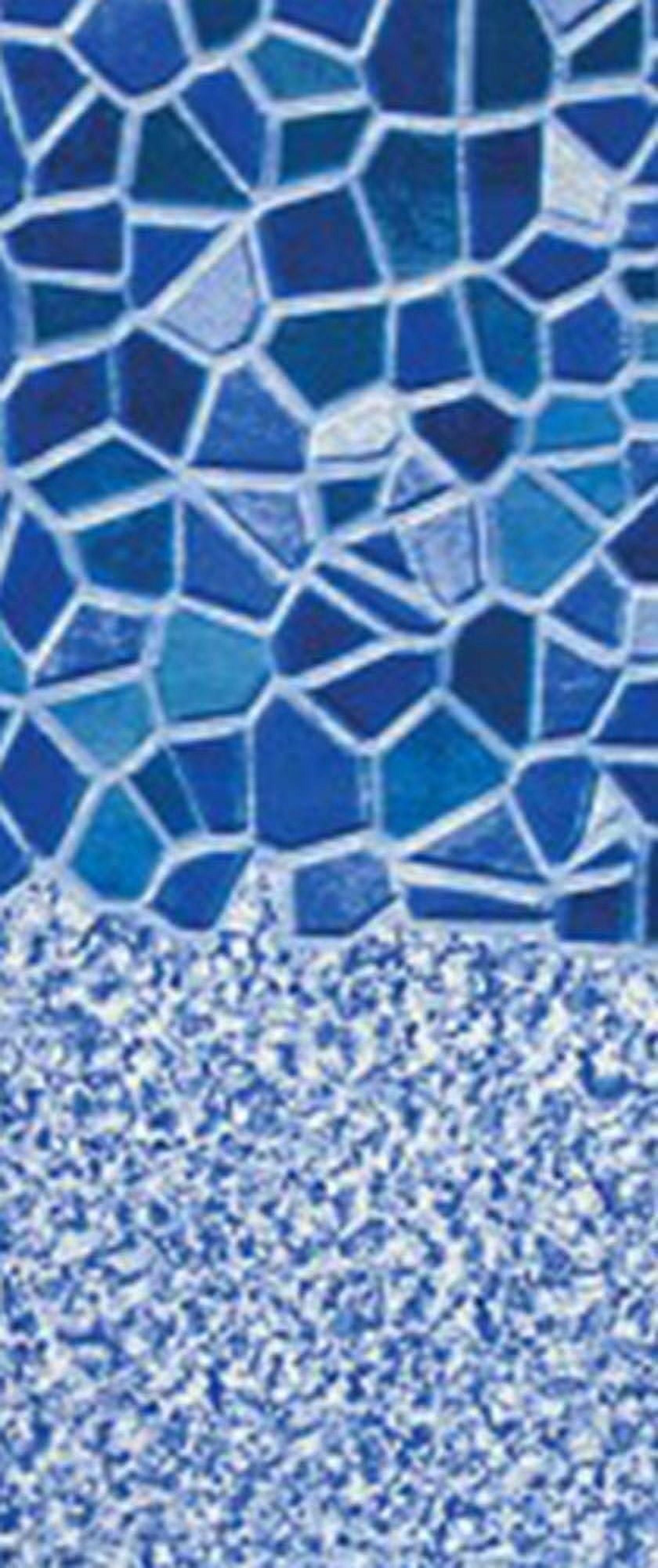 Swimline Blue Swirl Round Standard Gauge Overlap Liner - 48/52-in ... Swimline Blue Swirl Round Standard Gauge Overlap Liner - 48/52-in ...