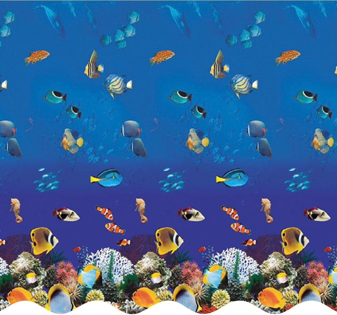 SmartLine 21' Round Caribbean Overlap Above Ground Swimming Pool Liner ...