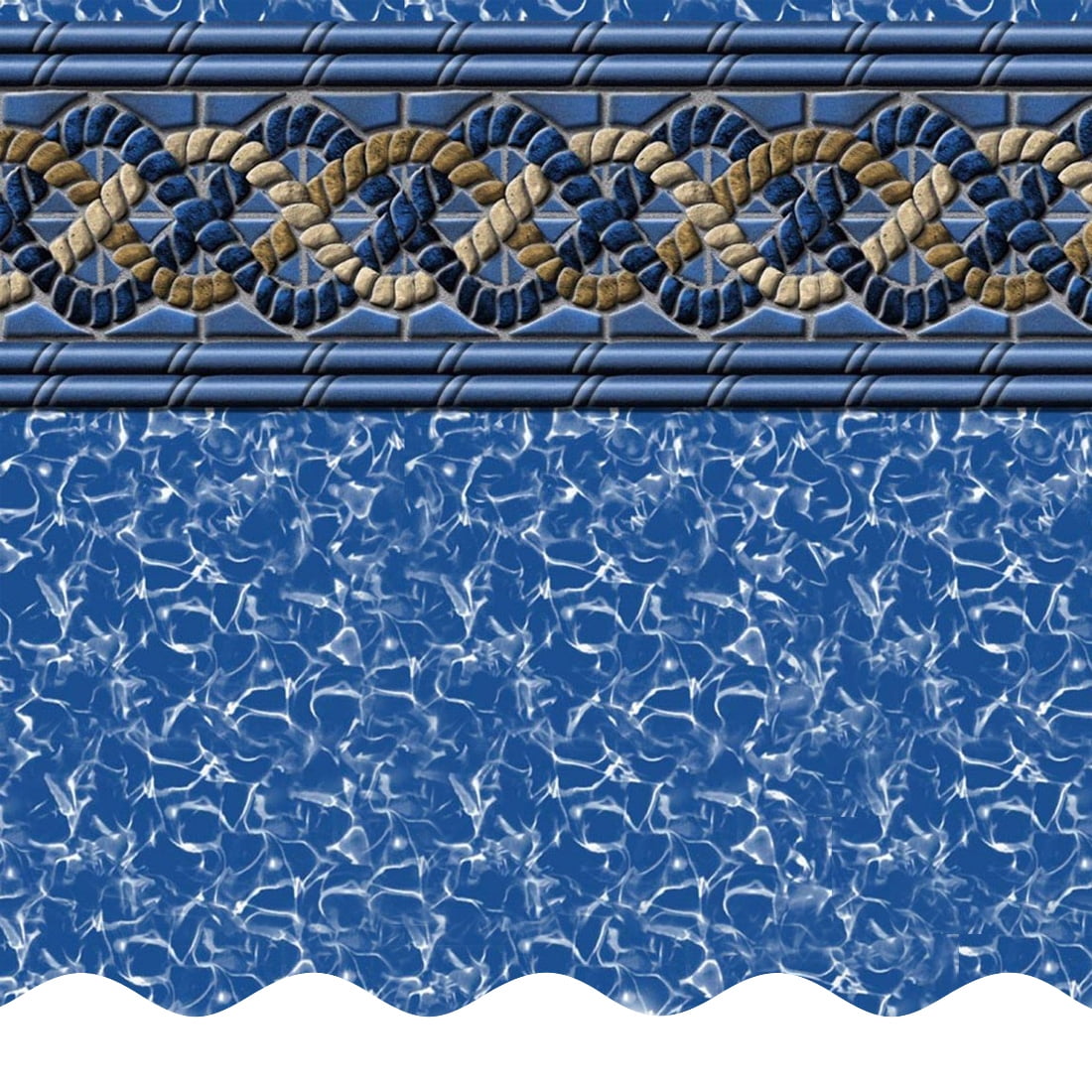 SmartLine 21' Round Mystri Gold Standard Bead Above Ground Swimming ...