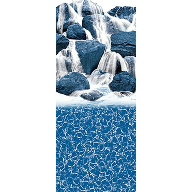SmartLine 24' Round Waterfall Overlap Liner 48" to 52" Height 25 Gauge ...