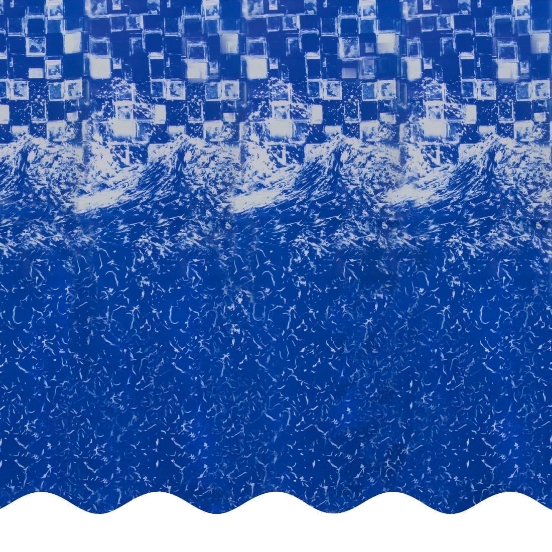 SmartLine 27' Round Tidal Surge Overlap Above Ground Swimming Pool ...