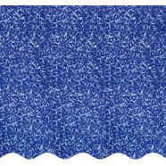 SmartLine 24' Round Waterfall Beaded Above Ground Swimming Pool Liner ...