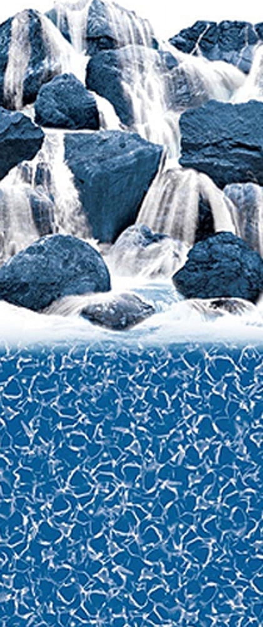SmartLine 28' Round Waterfall Overlap Liner 48" to 52" Height 25 Gauge ...