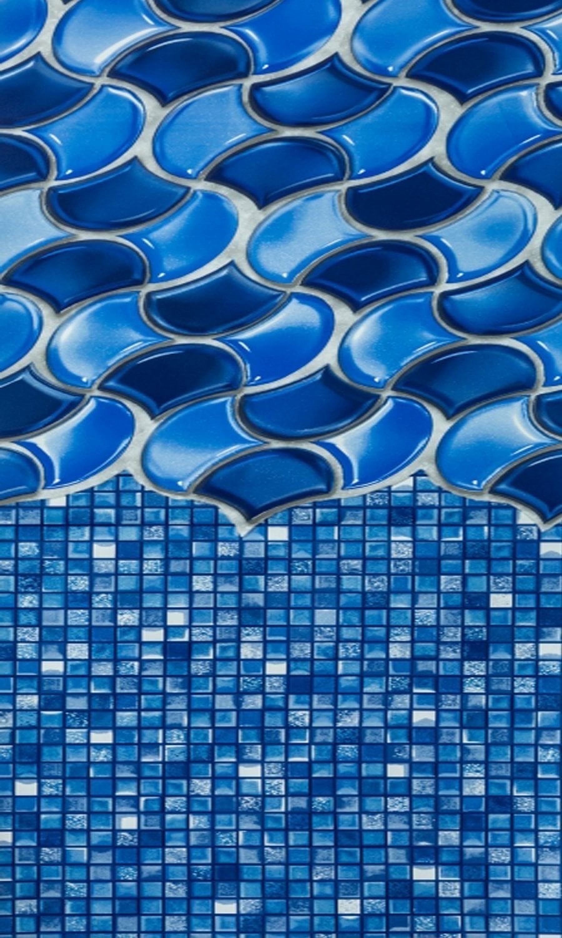 SmartLine 33' Round Waves of Poseidon Overlap Above Ground Swimming ...