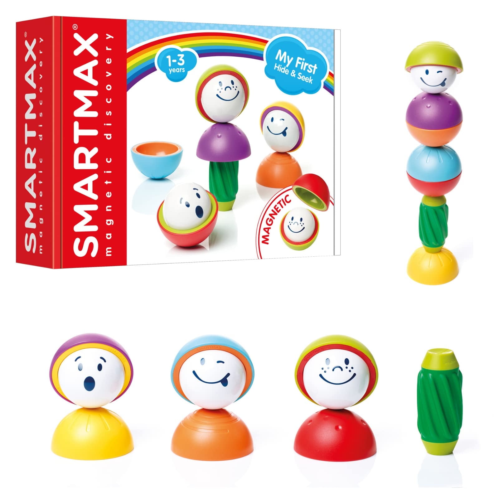 SmartMax My First Hide & Seek Magnetic STEM Discovery for Ages 1-3 ...