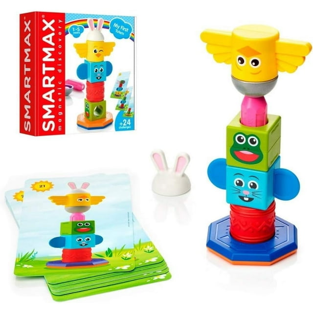 SmartMax My First Totem STEM Building / Play Set for Ages 1+ - Walmart.com