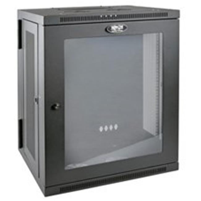 SmartRack 15U Low-Profile Switch-Depth Wall-Mount Rack Enclosure ...