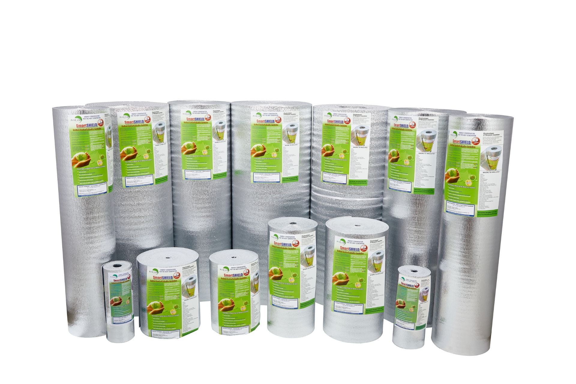"SmartSHIELD 3mm 16""x50Ft Heat Home Insulating Reflective Foil ...