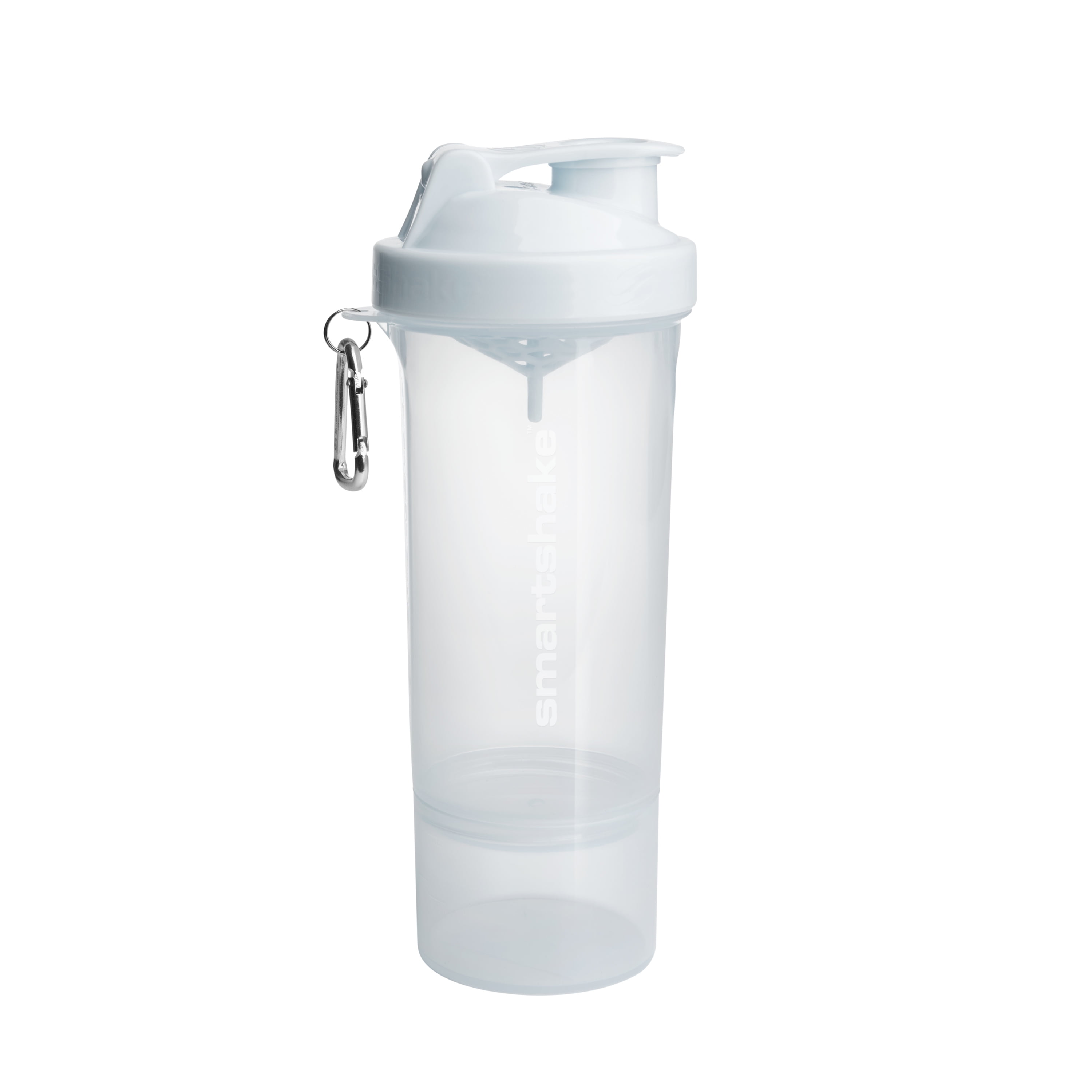 SmartShake Slim Shaker Bottle - Pure White - Walmart.com