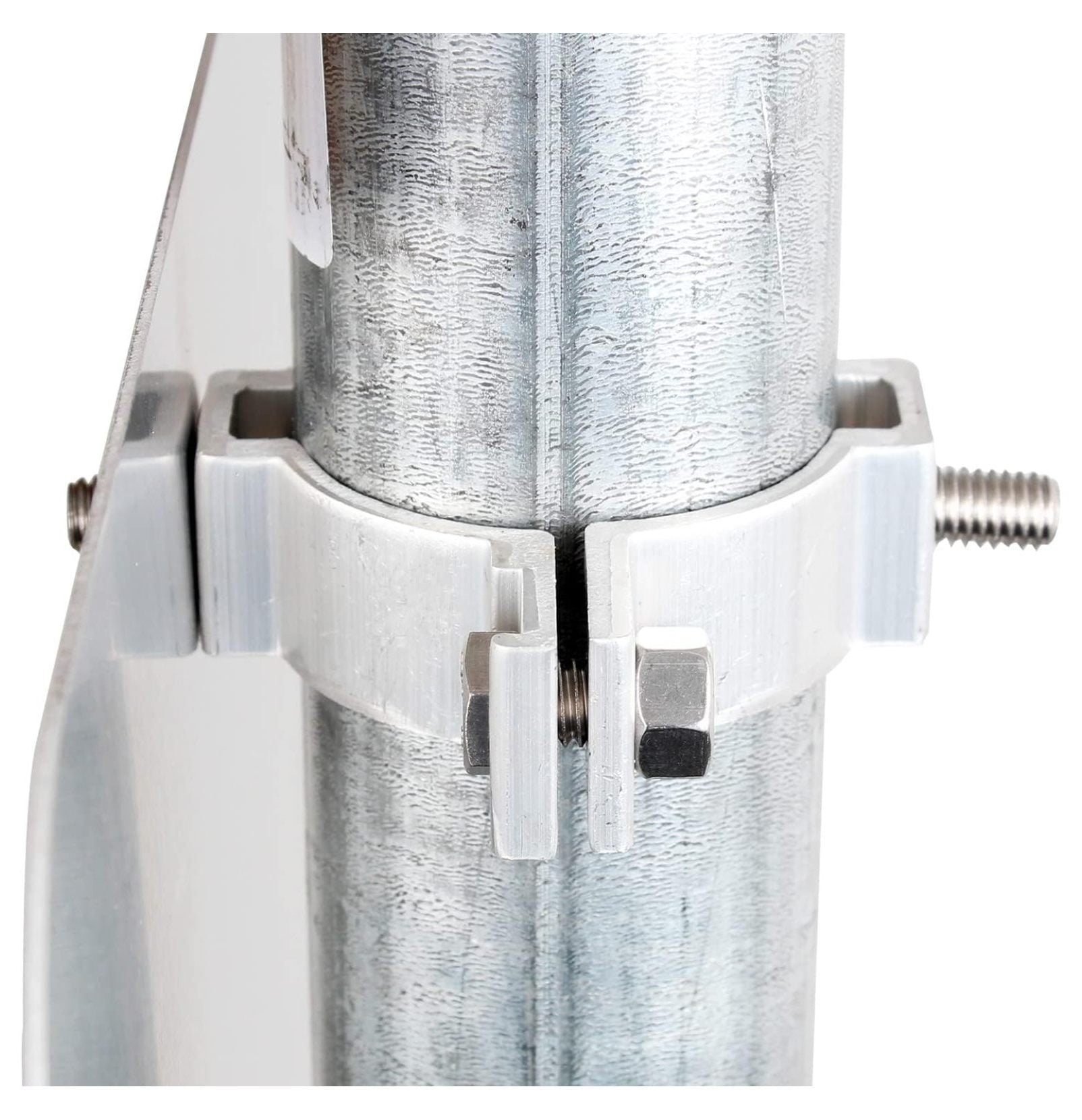 SmartSign Brackets for Tubular Posts | 2-3/8" Dia. Aluminum, 2 Brackets ...
