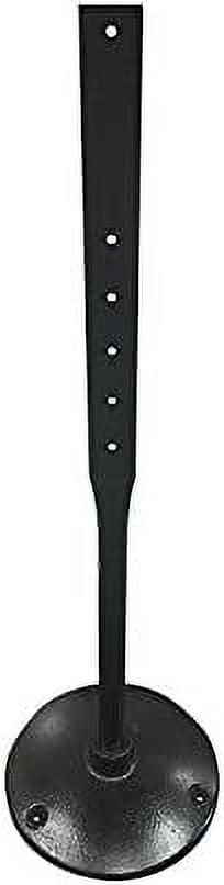 SmartSign Heavy Duty Cast Iron Sign Post and Base Kit 14” Od Stand With ...