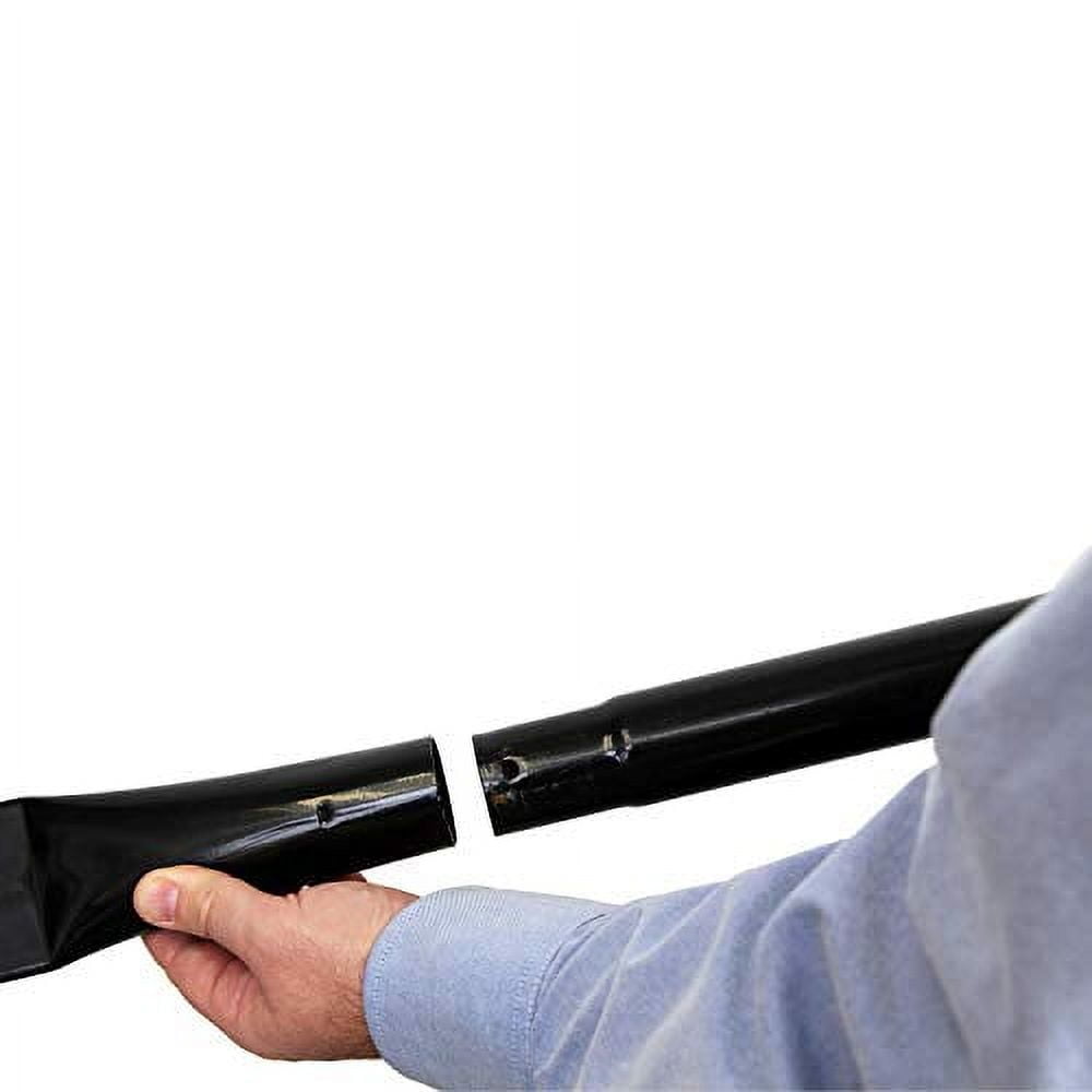 SmartSign Heavy Duty Cast Iron Sign Post and Base Kit 14” Od Stand With ...