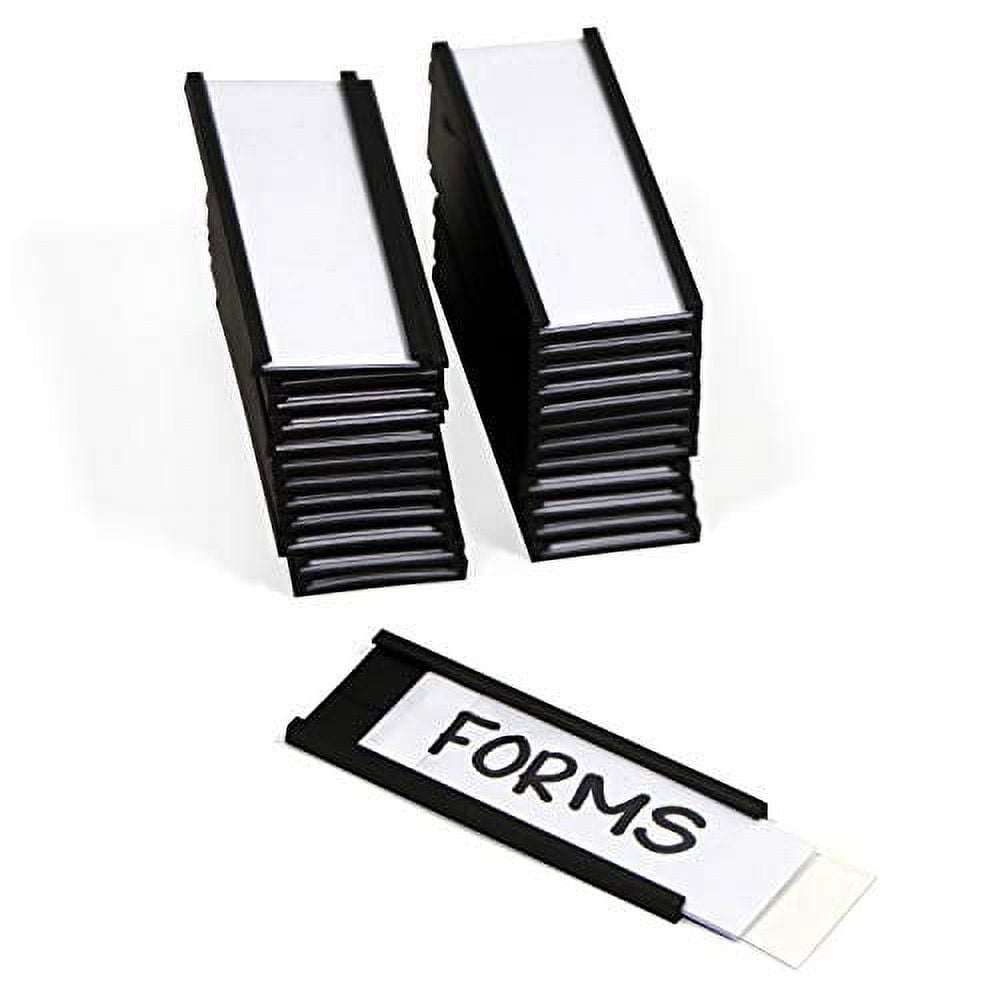 SmartSign Magnetic 'C' Channel Label Holders for Metal Racks and ...