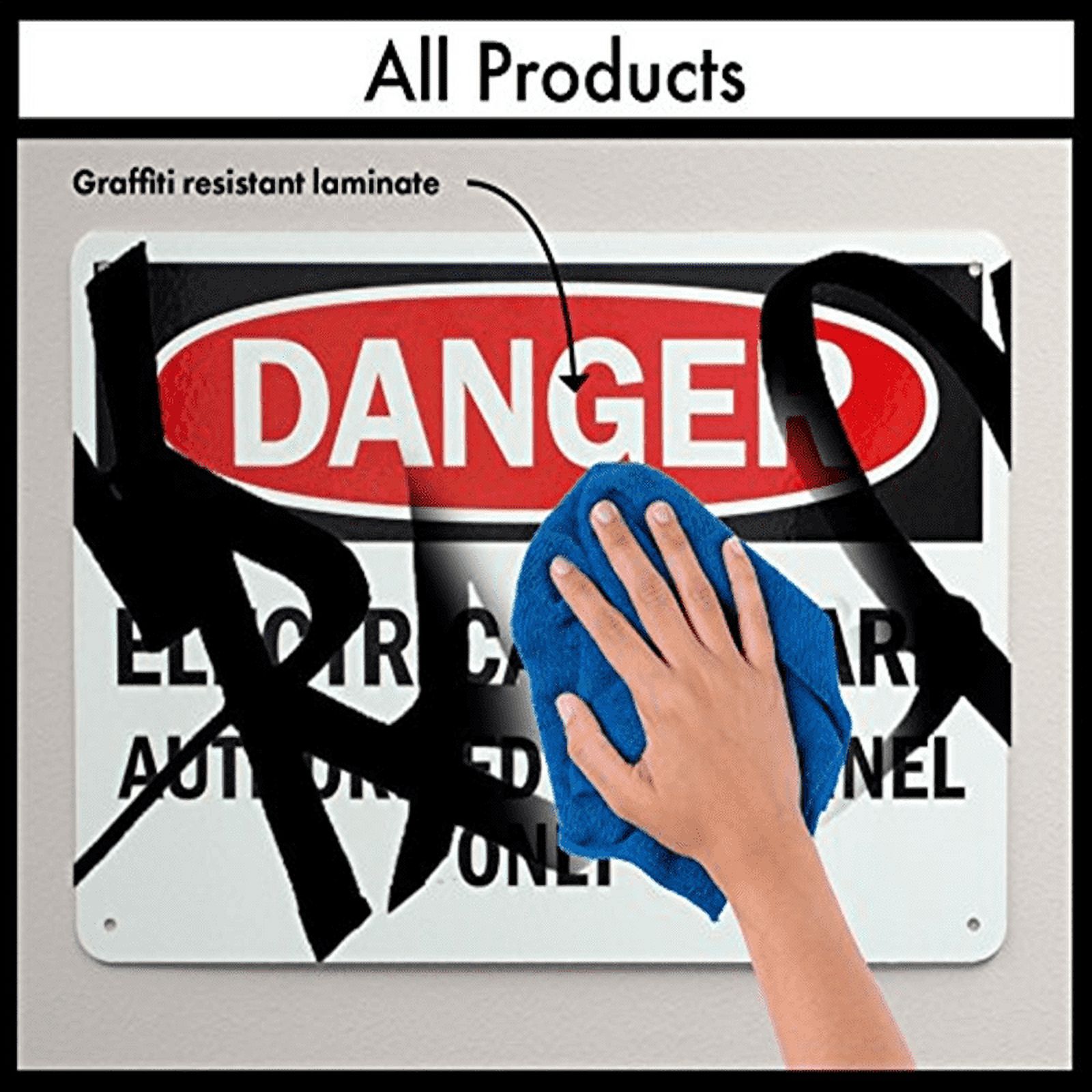 SmartSign Plastic OSHA Safety Sign, Legend "Danger: Formaldehyde ...