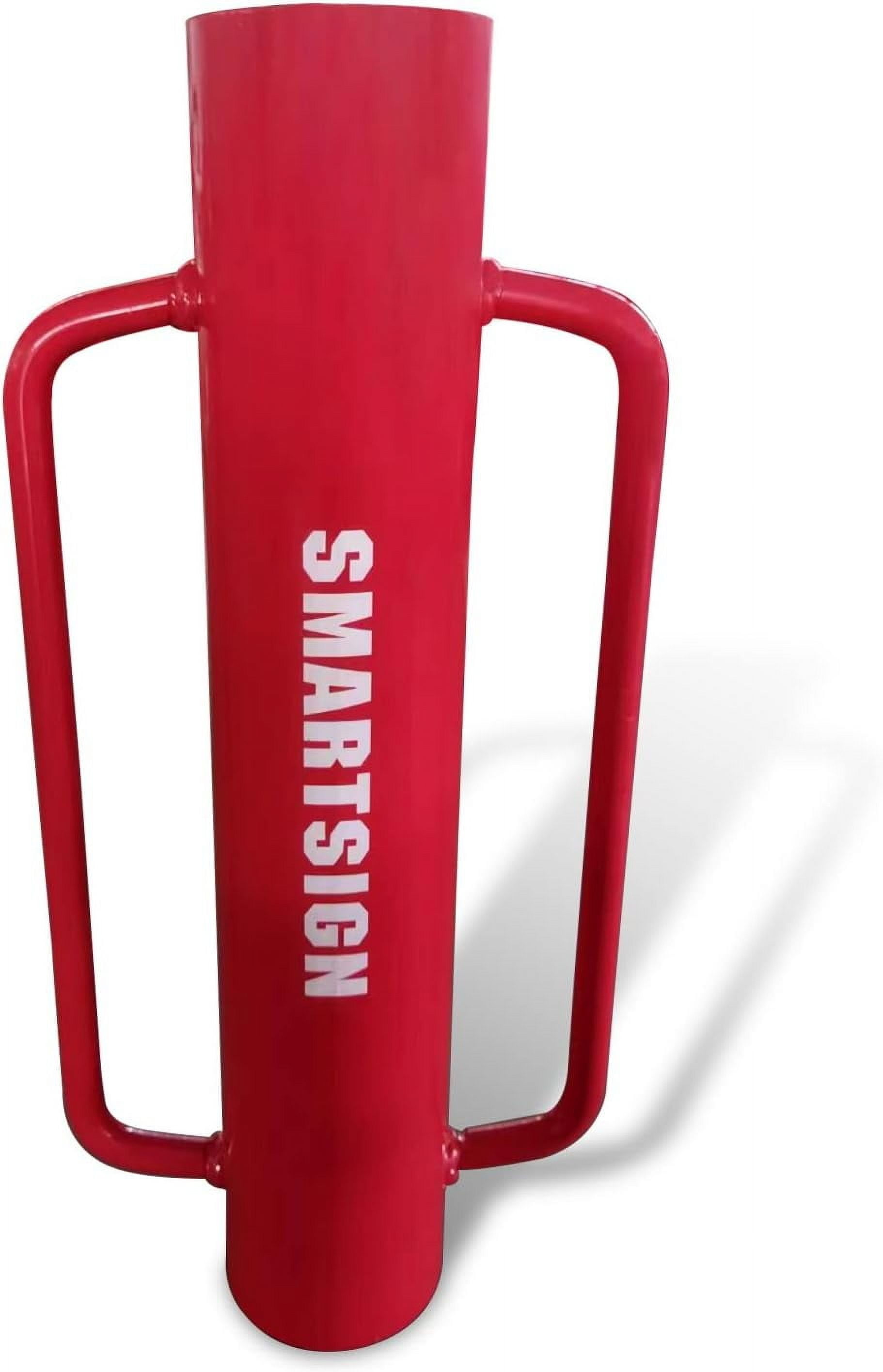 SmartSign Post Driver, Heavy Duty 22 lb Steel Post Pounder for Sign ...