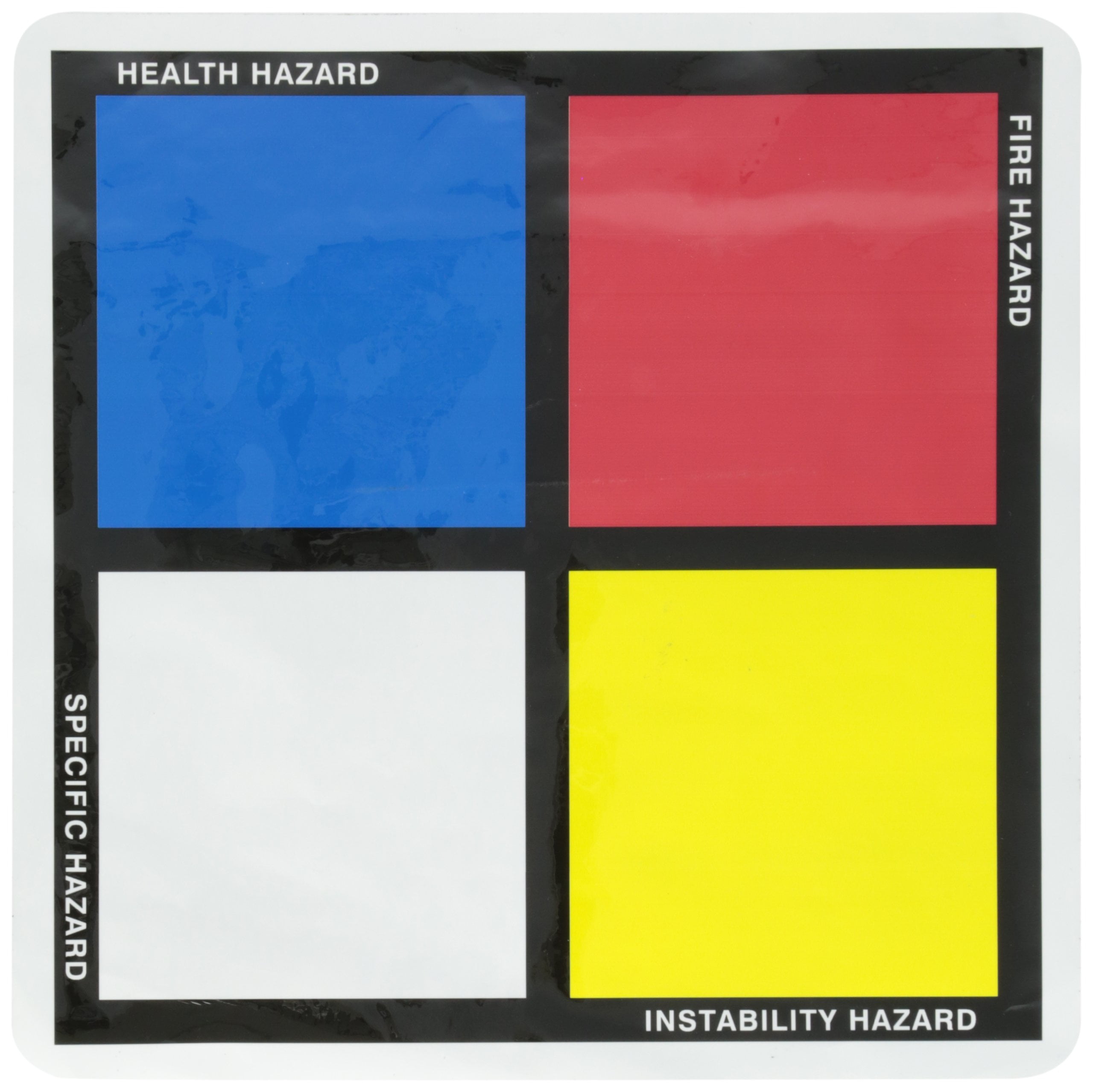 SmartSign - S-5549 NFPA Adhesive Label Kit (Placard, Digits & Symbols ...