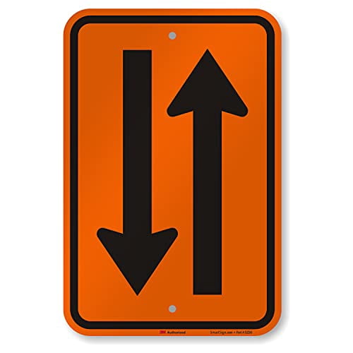 SmartSign Two-Way Traffic Sign - Walmart.com