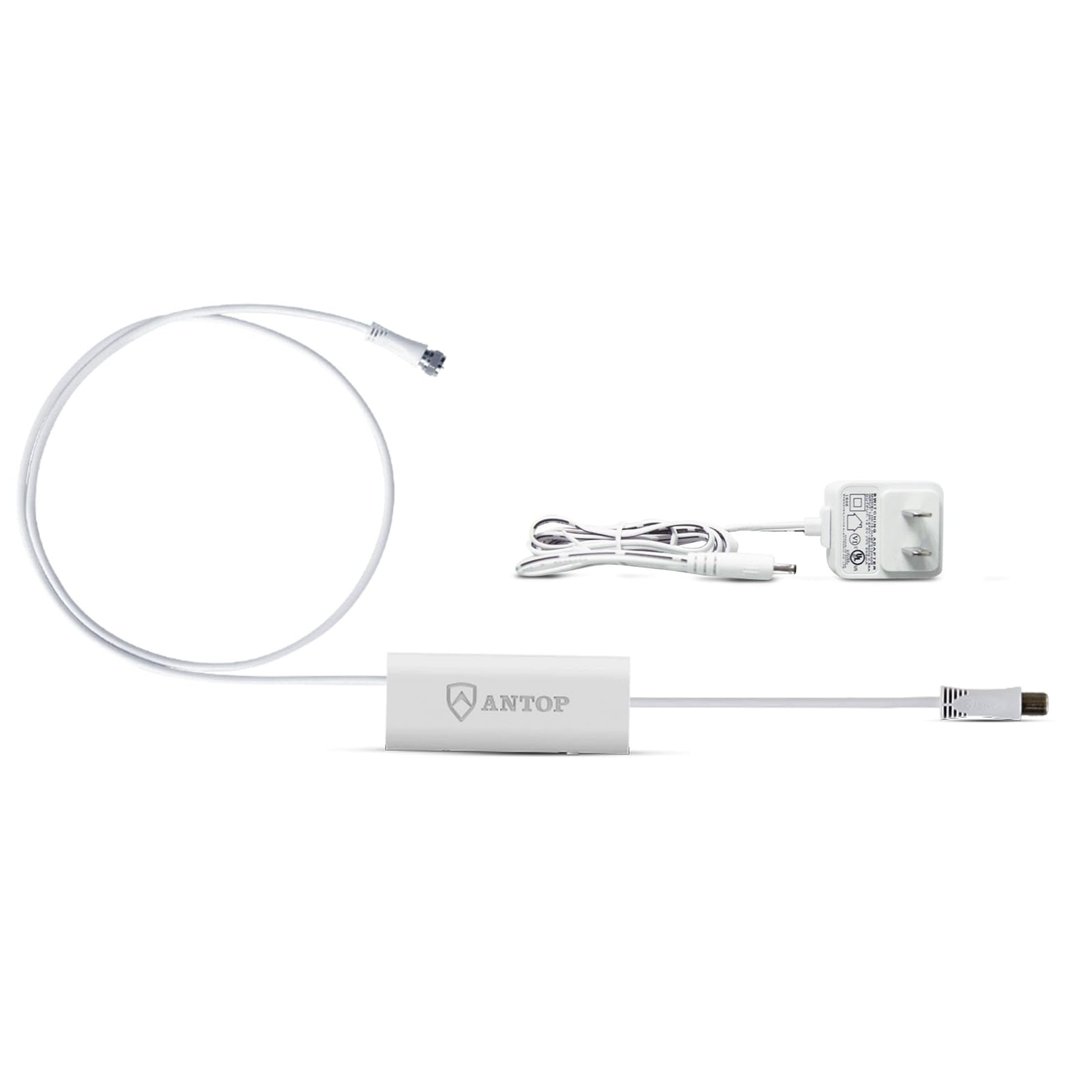 SmartSignal Amplifier with 4G Filter and Coaxial Cables for TV ...