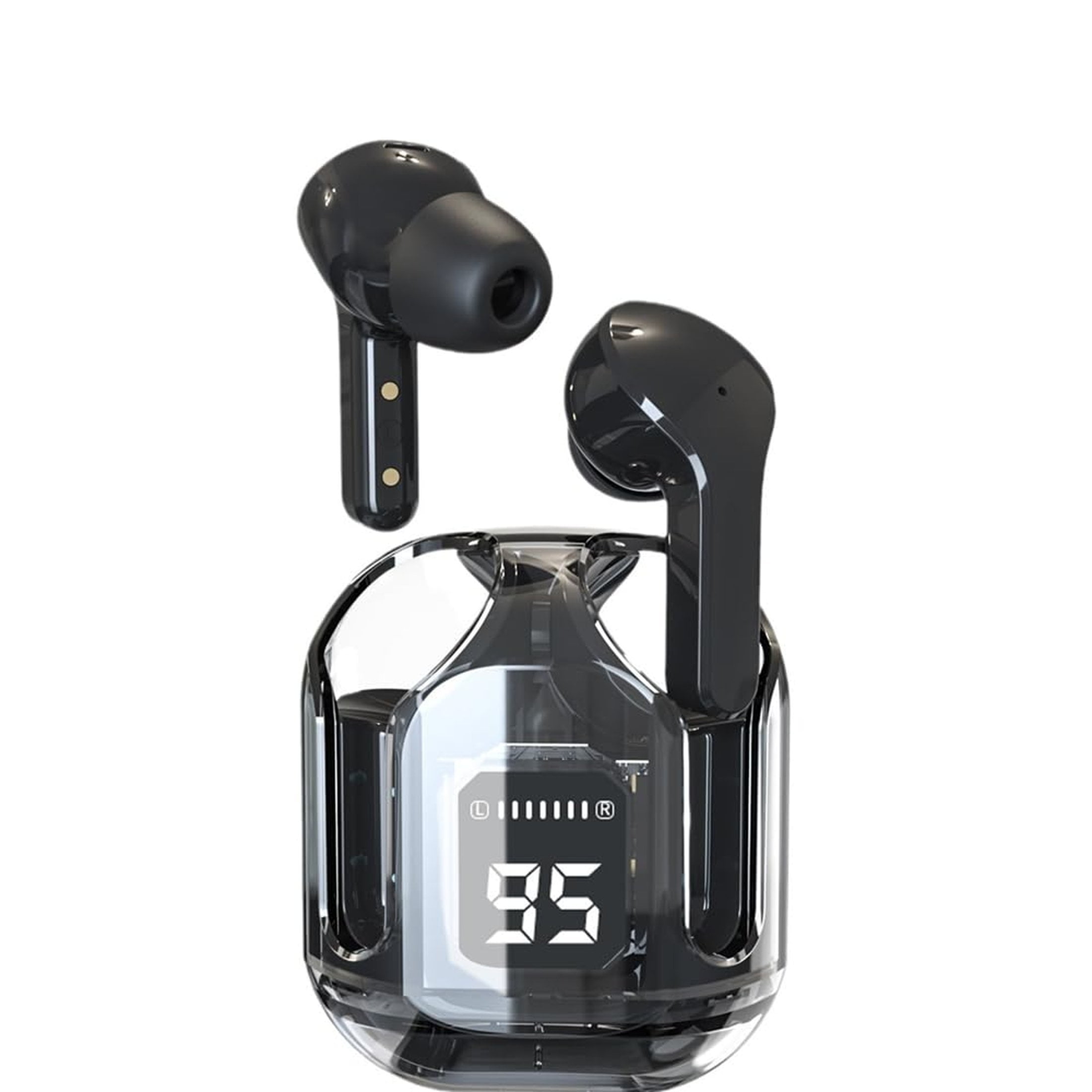 SmartSound Wireless Earbuds with LED Power Display and Noise Cancelling ...