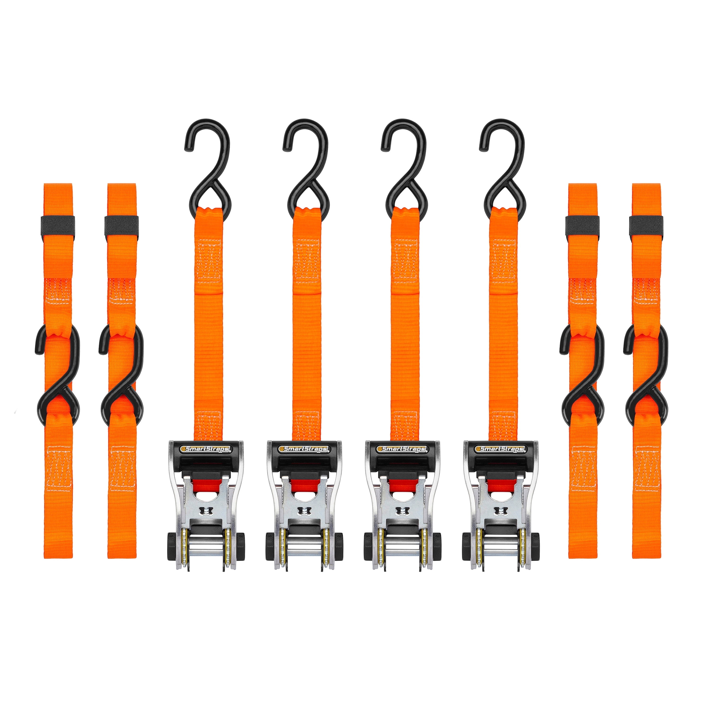 SmartStraps RatchetX Heavy Duty Ratchet Tie Down Straps, 1-1/4" x 14 ft ...