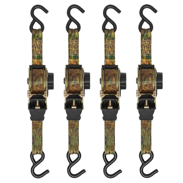 SmartStraps 1 in. x 6 ft. CamoX Retractable Standard Duty Ratchet Tie ...