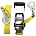 SmartStraps 2 in. x 27 ft. Yellow Commercial Ratchet Tie Down Strap ...